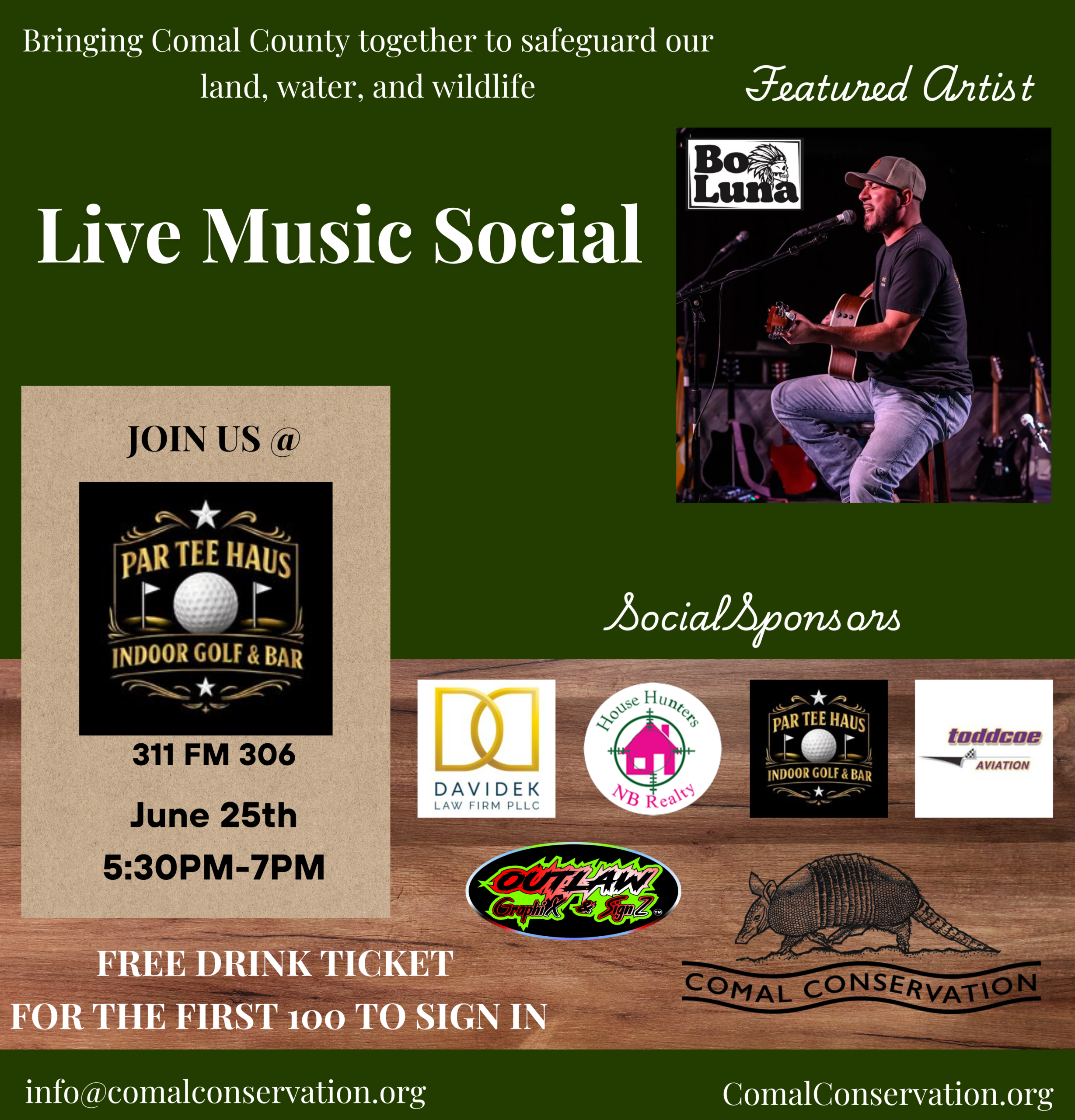 Events from September 10, 2024 – April 12, 2025 – Comal Conservation